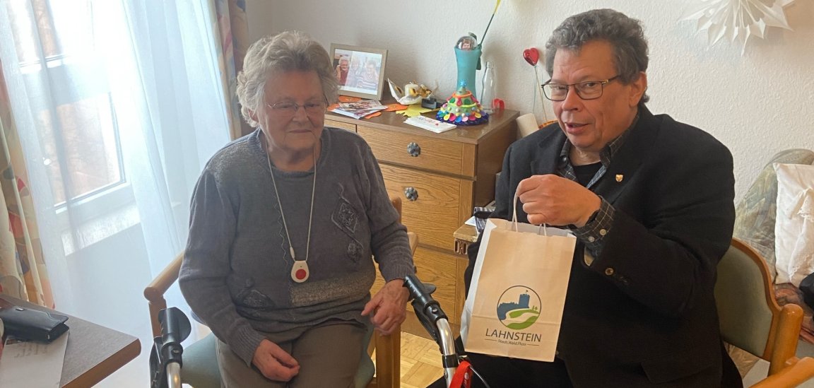 Elisabeth Christ begeht ihren 90. Geburtstag in Lahnstein | Stadt Lahnstein