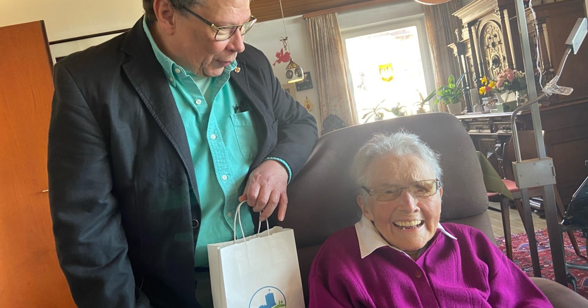 Sigrid Ricke feierte ihren 97. Geburtstag in Lahnstein | Stadt Lahnstein